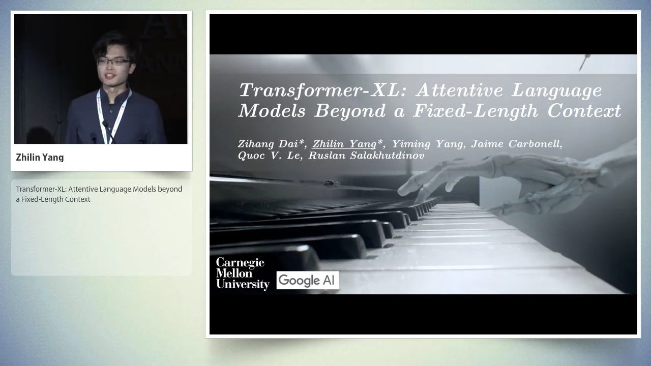 Transformer-XL: Attentive Language Models beyond a Fixed-Length Context