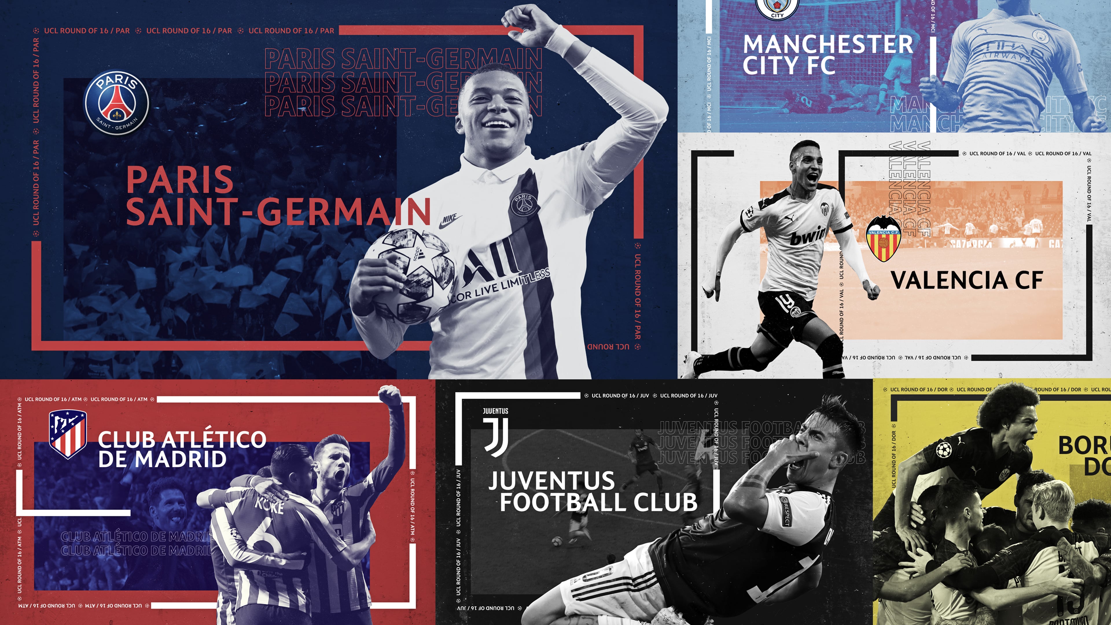 UCL R16 Draw on Vimeo