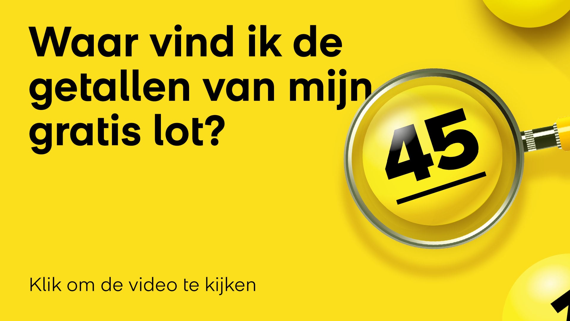 Lotto - Getallen gratis Lot met knop on Vimeo