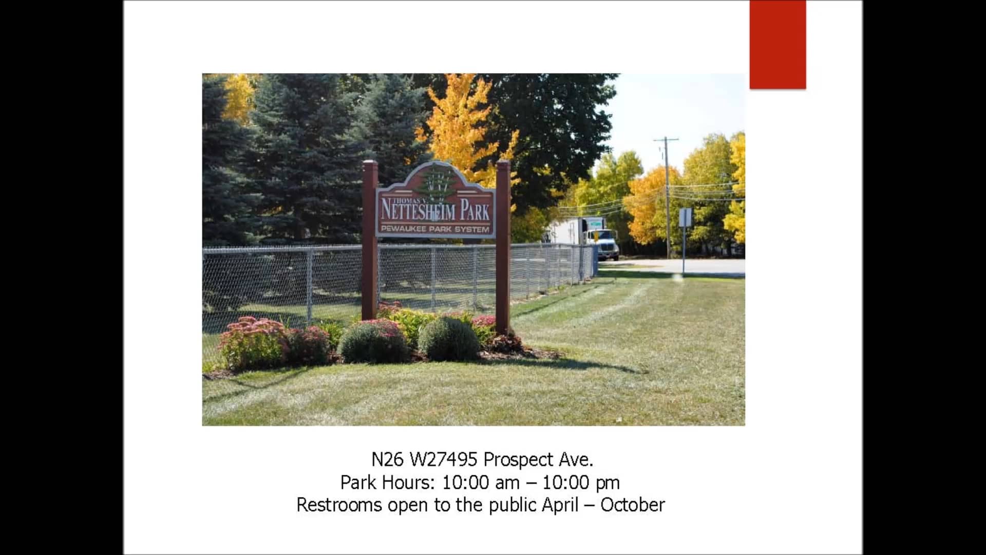 Nettesheim Park Pewaukee on Vimeo