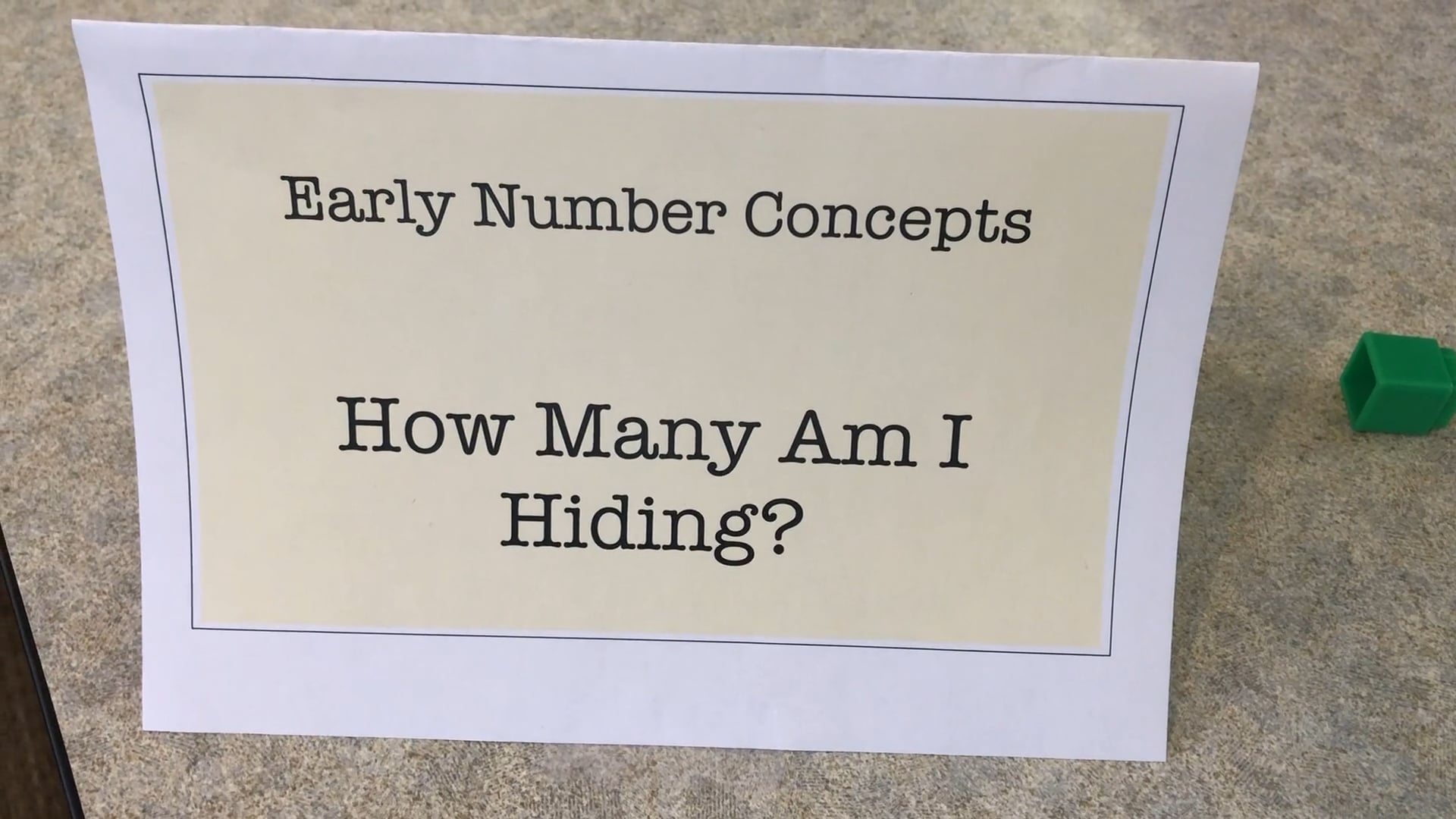 How Many Am I Hiding? on Vimeo