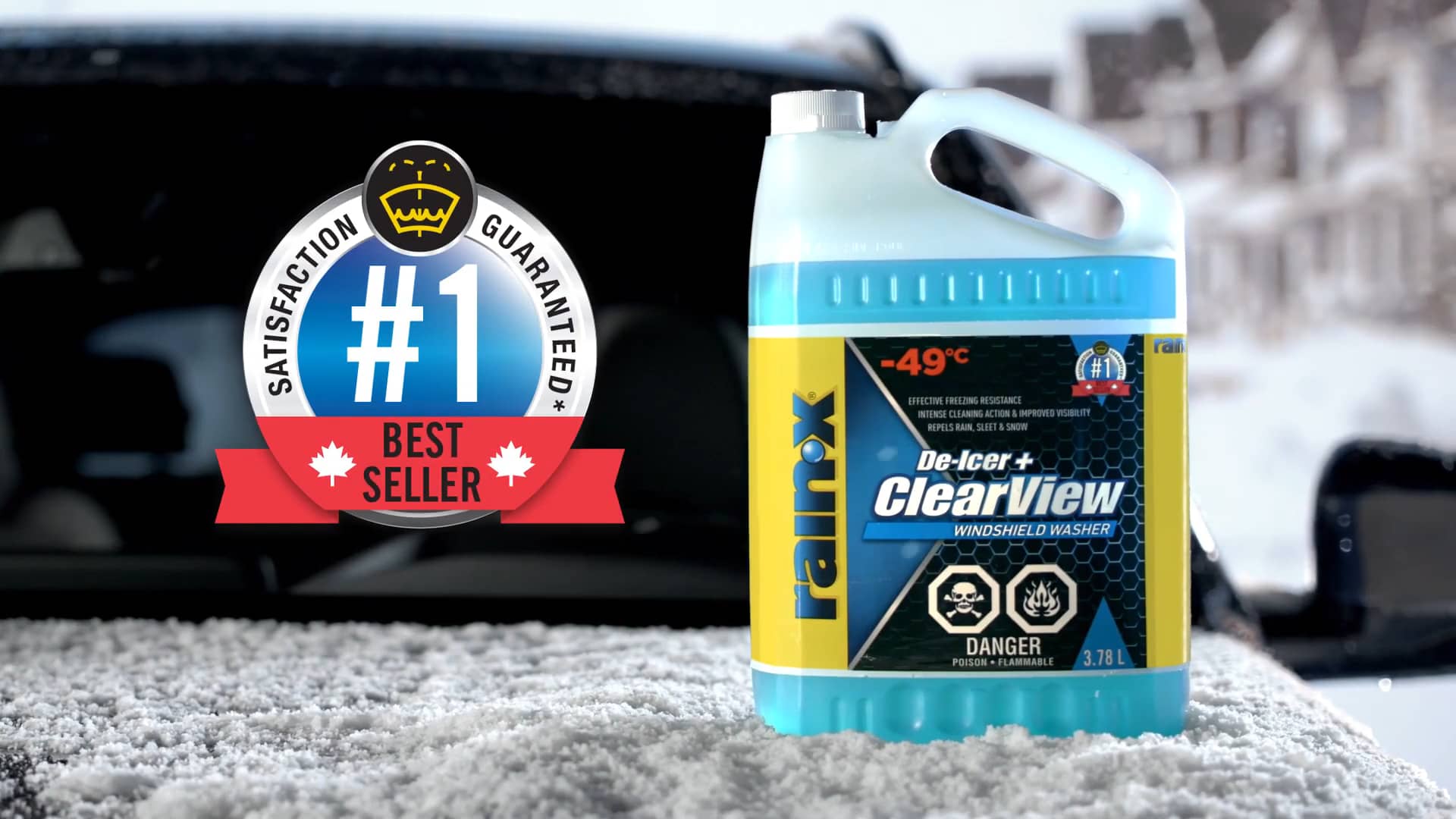 Rain-X ClearView Windshield Washer - English Commercial 30sec on Vimeo