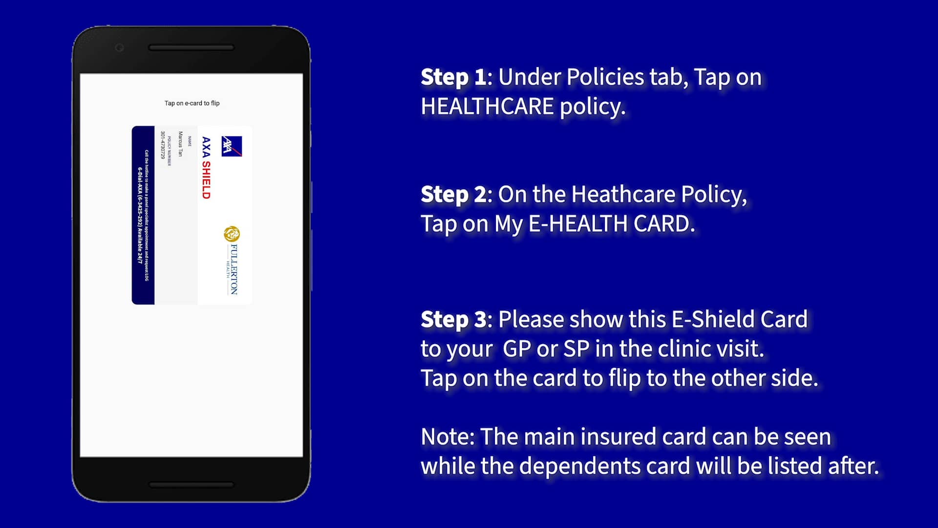 How to Access e-Medical Card on MyAXA on Vimeo