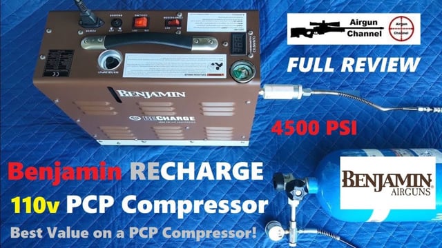 Benjamin RECHARGE (Full Review) PCP Compressor (+ Setup Instructions ...