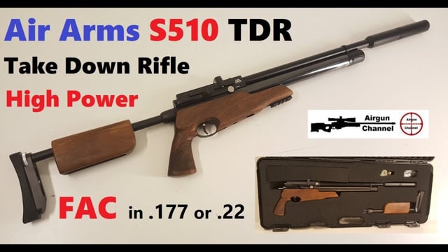 Air Arms S510 TDR (Take Down Rifle) High Power Review - Airgun101