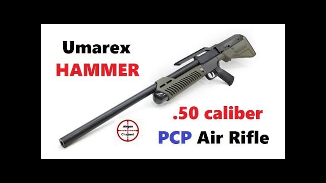 Umarex HAMMER .50 caliber Air Rifle Review - World\'s Most Powerful PCP ...