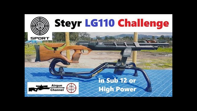 Steyr LG110 Challenge HP (First Look) Hunting PCP Rifle - Airgun101