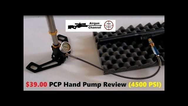 $39 PCP Hand Pump Review (4500 PSI) PCP Rifle Air Pump - Airgun101