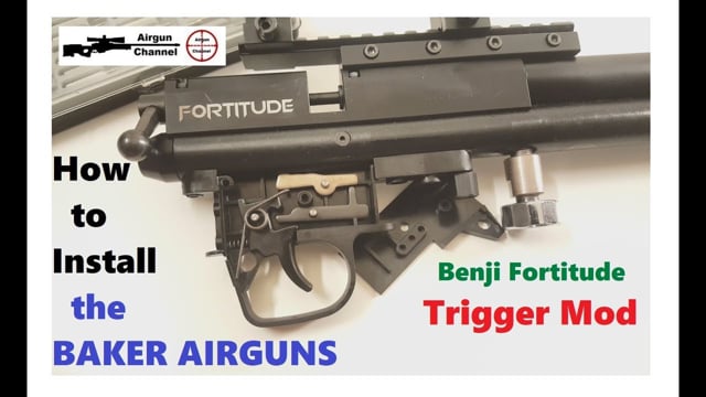 Benjaman FORTITUDE (How to Install BAKER TRIGGER Upgrade) Baker Airguns ...