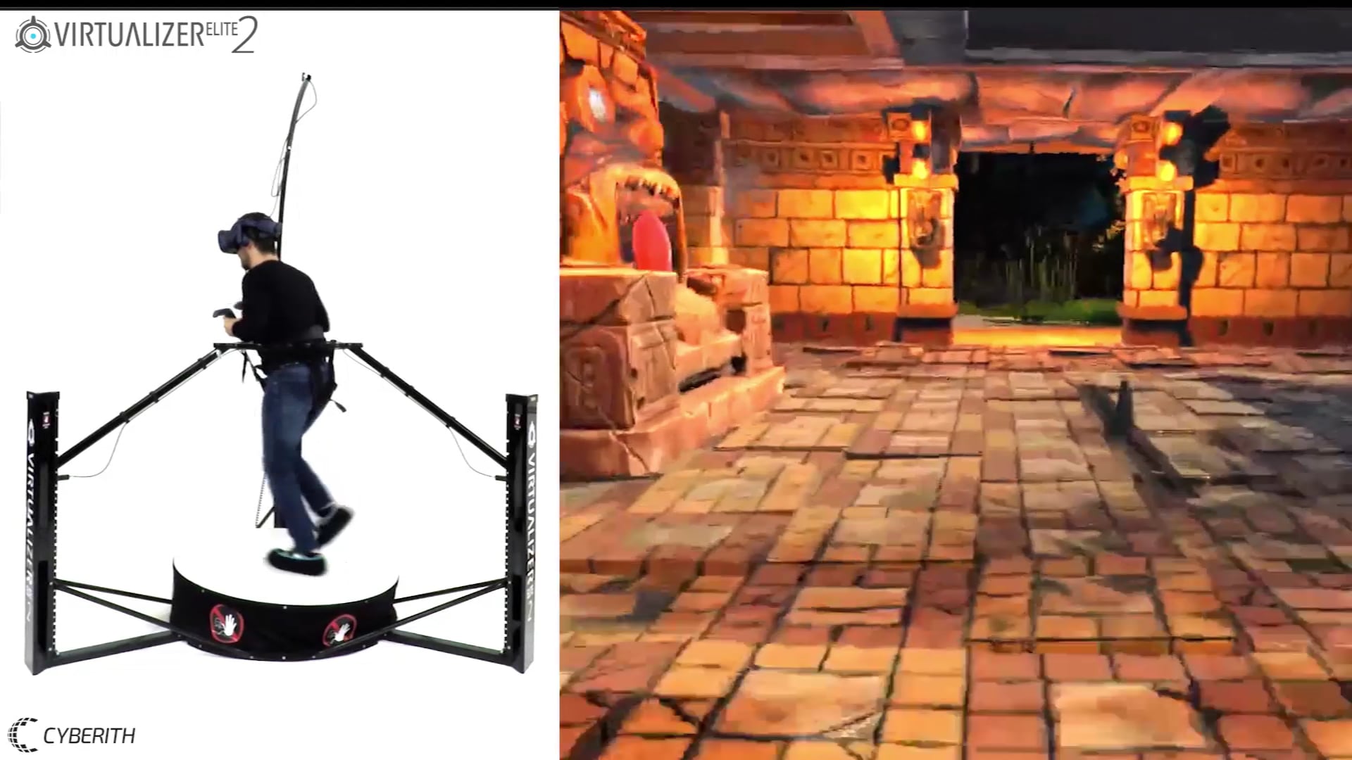 Cyberith Virtualizer ELITE 2 - Smartness Update for actively powered VR ...