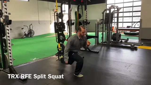 TRX RFE Split Squat on Vimeo