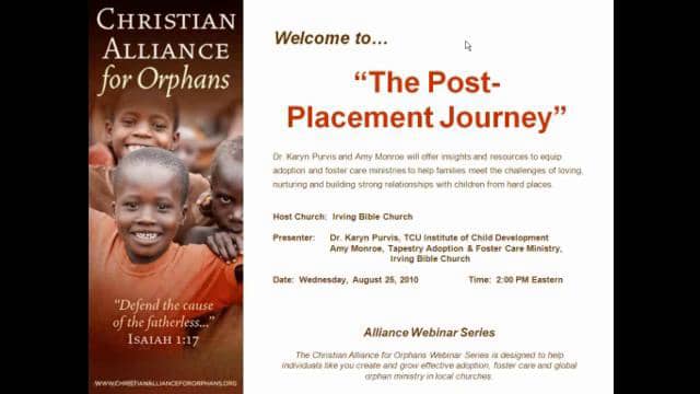 The Post-Placement Journey on Vimeo