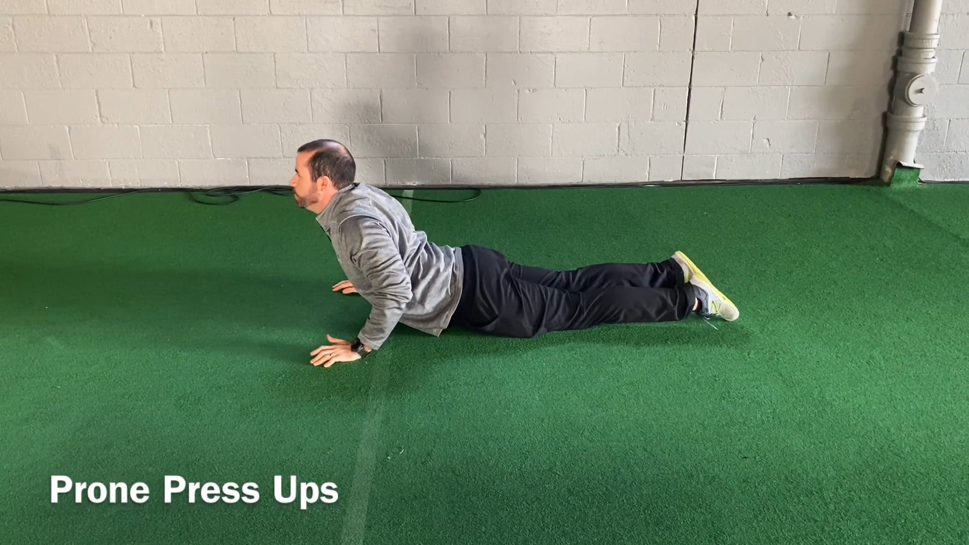 Prone Press Ups on Vimeo