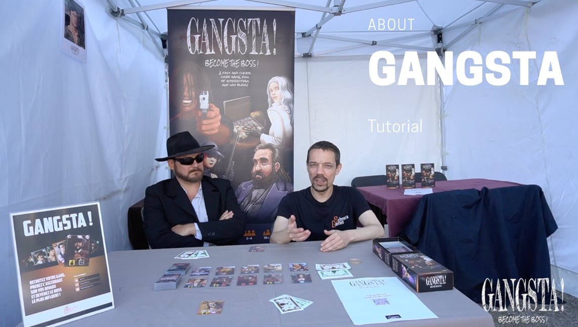 3up! Drone - Présentation du jeu de société "Gangsta" - Tutoriel on Vimeo