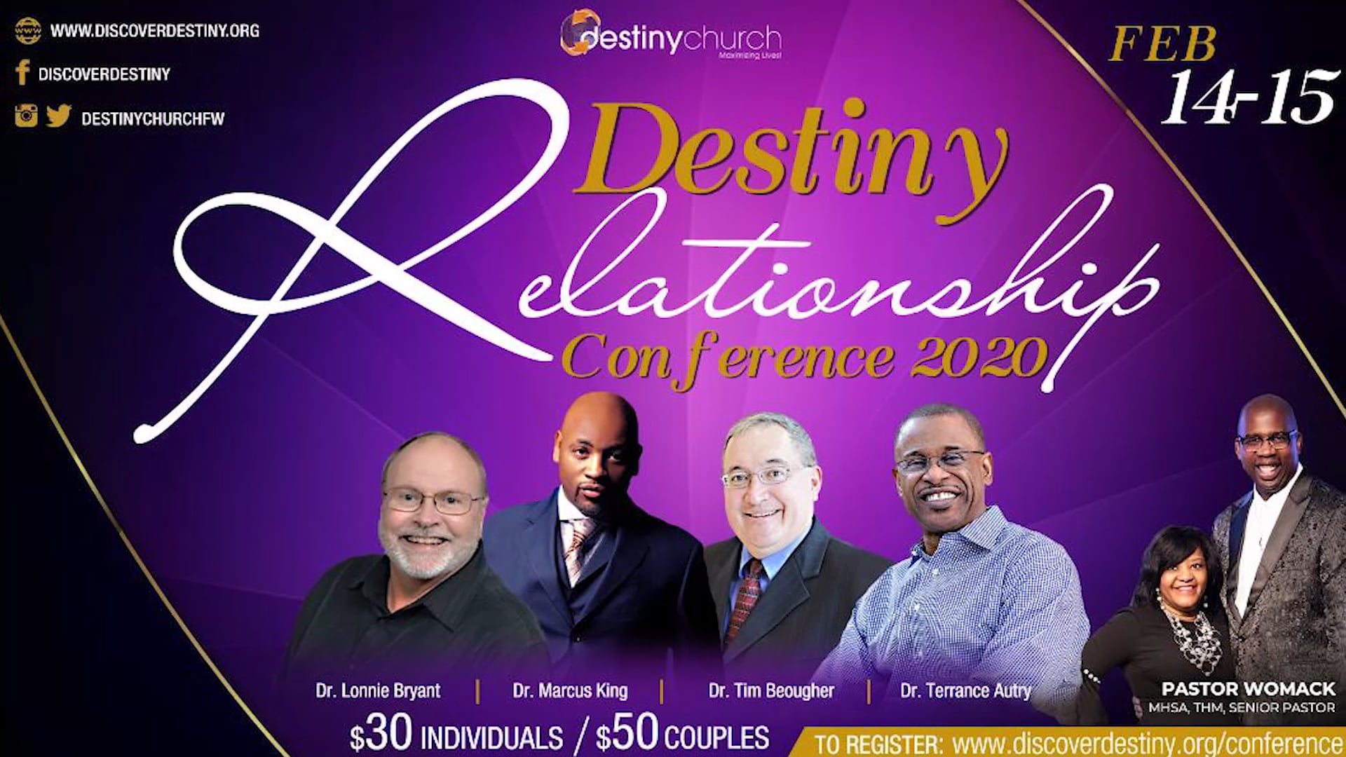 Destiny Relationship Conference on Vimeo