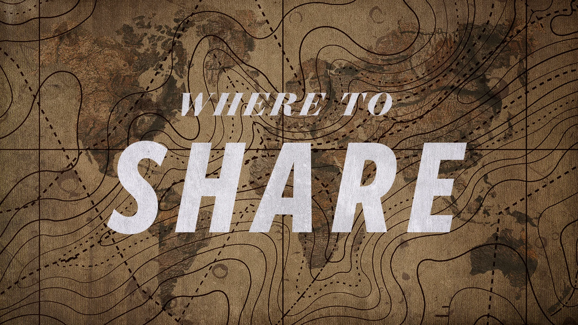 Where to Share: Be a Host (Week 3)