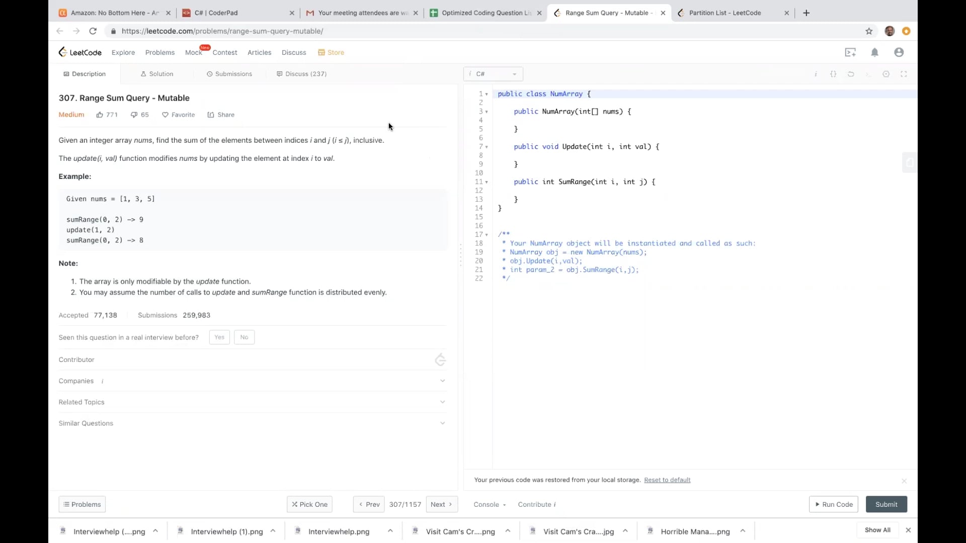range-sum-query-mutable on Vimeo