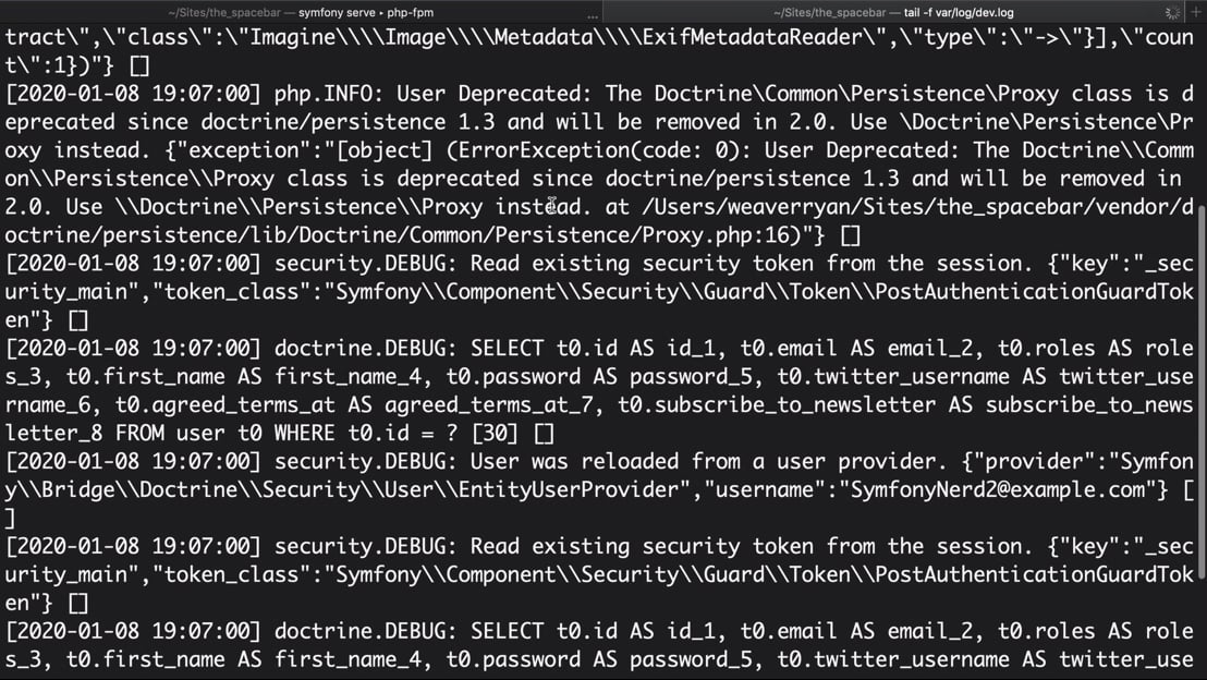 Hunting The Final Deprecations Upgrading And Whats New In Symfony 5 Symfonycasts