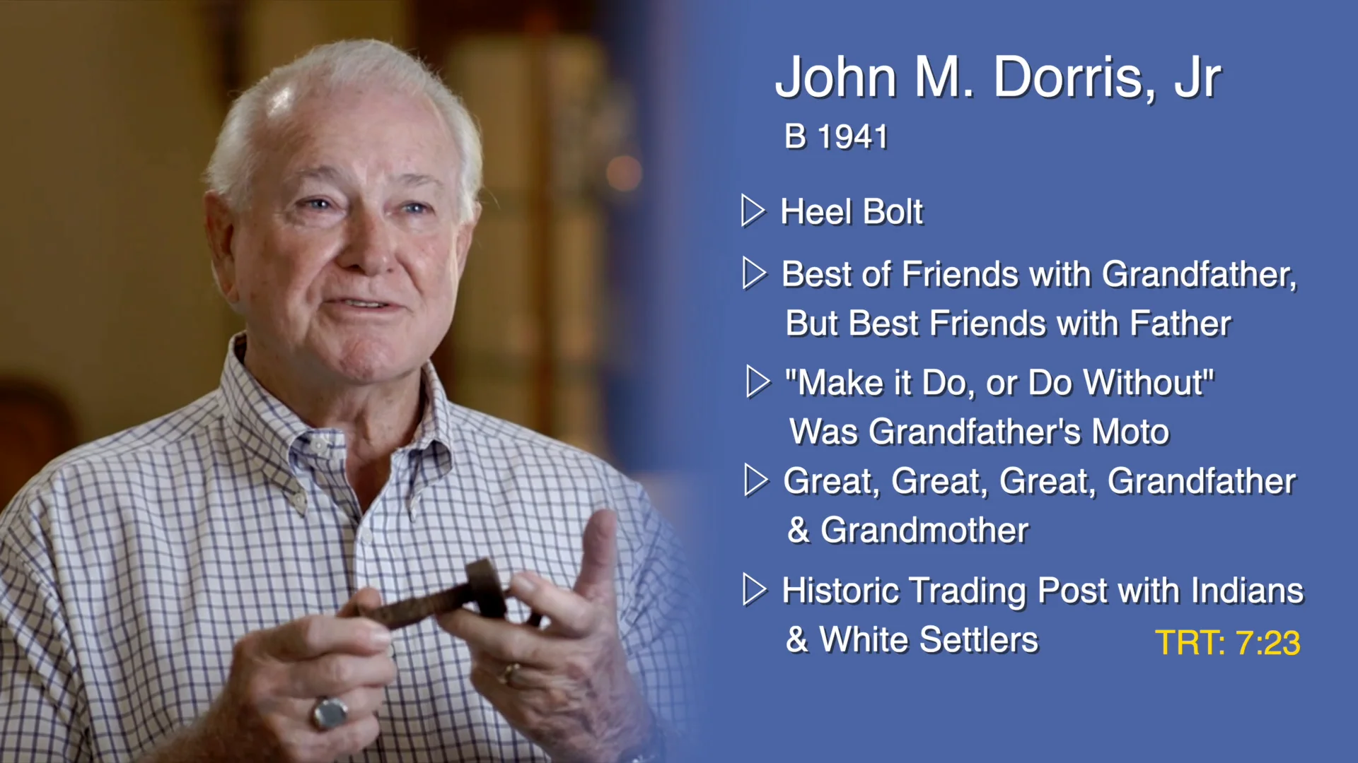 Alpharetta Stories Project - John Dorris Jr on Vimeo