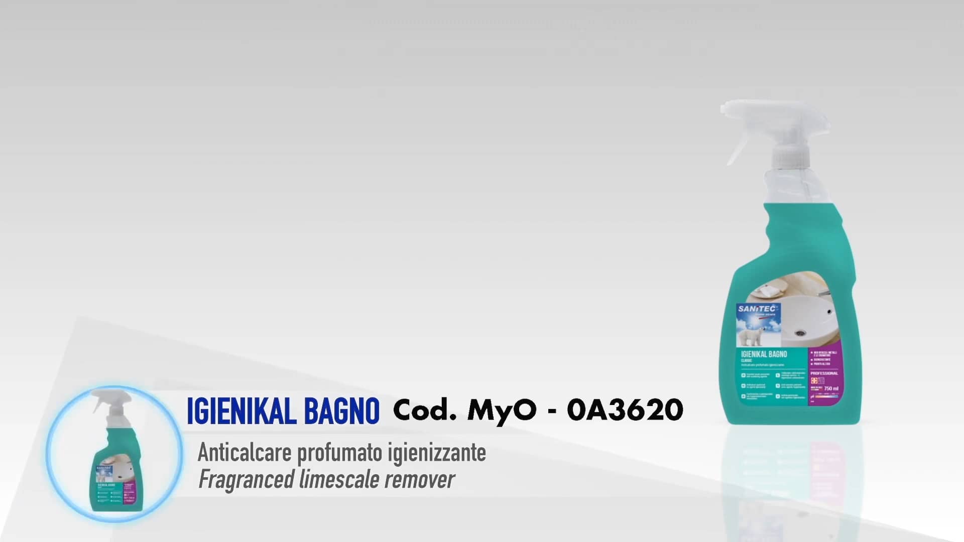 Sanitec IGIENICAL BAGNO CLASSIC - Anticalcare Profumato Igienizzante on ...