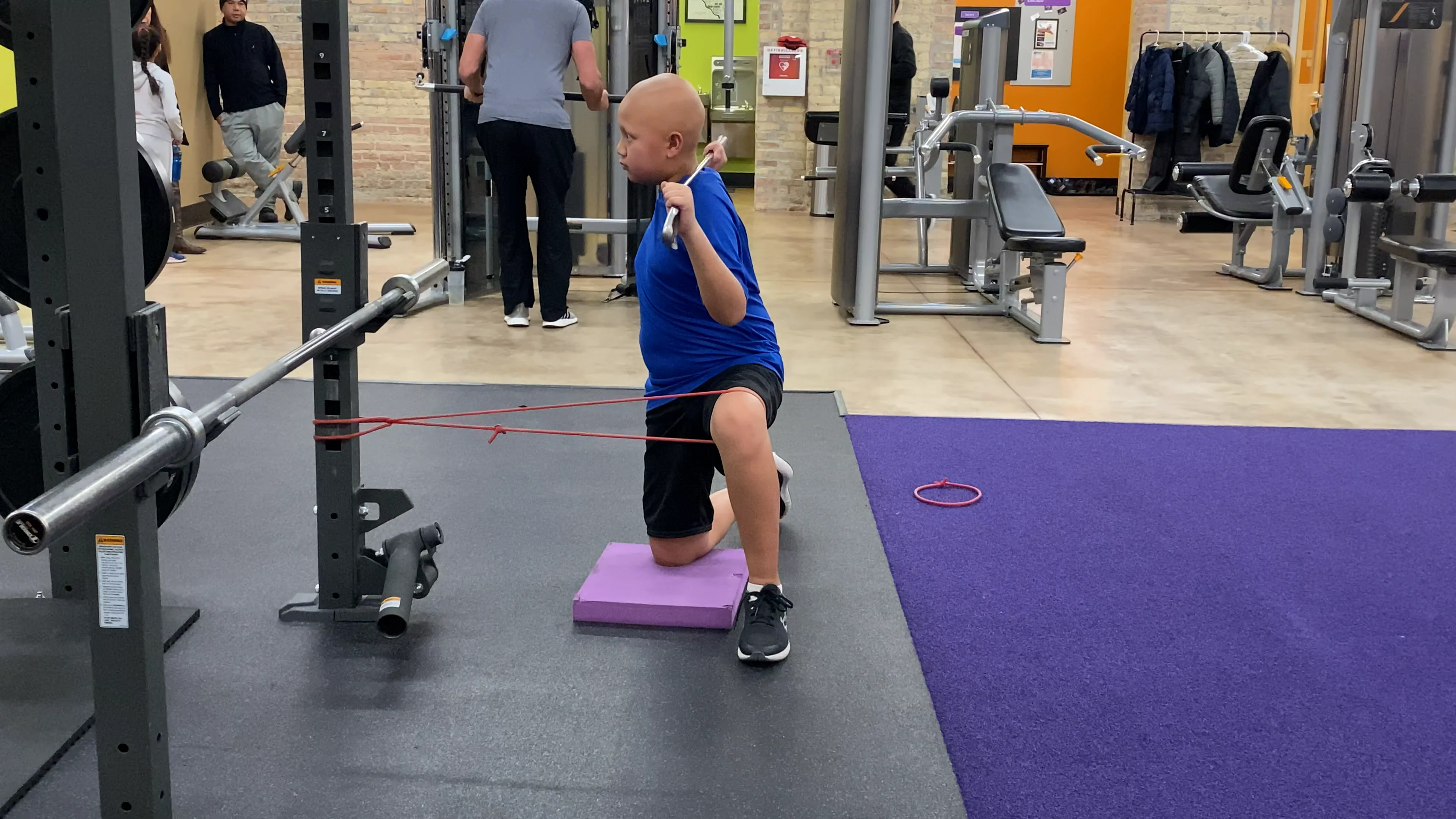 Junior Half Kneeling Resisted Thoracic Rotation on Vimeo