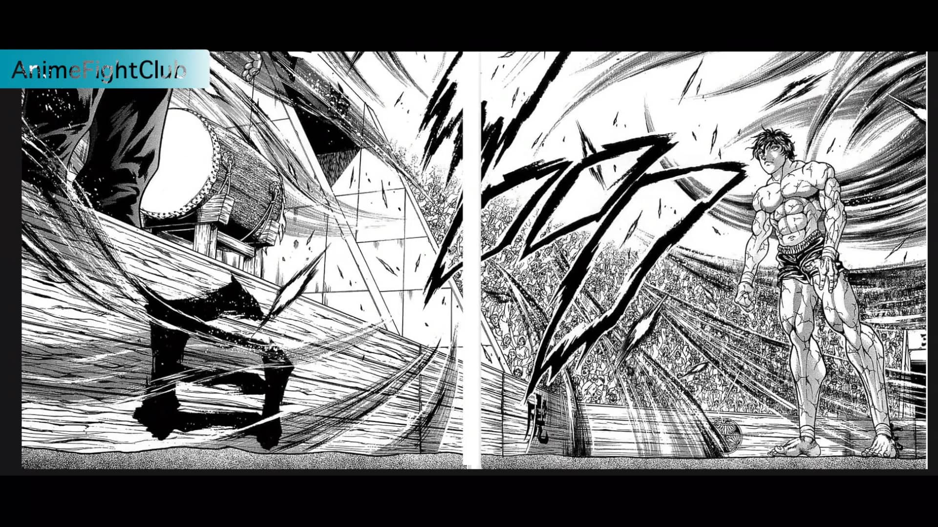 Baki Hanma Vs Muhammad Ali Jr (2 of 2) New Grappler Baki Manga ...