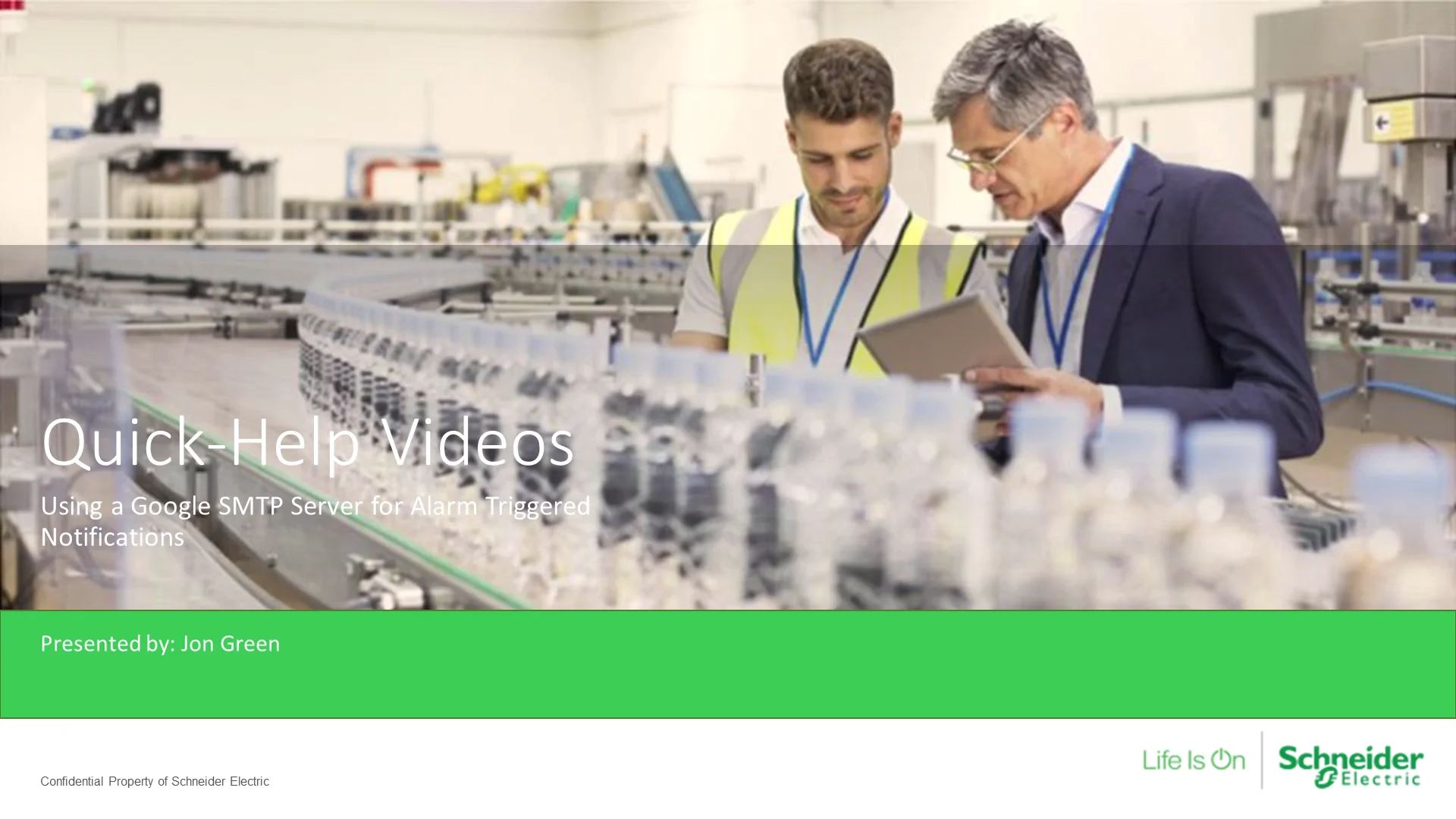 Configuring EBO SMTP settings to use a Google SMTP server - Schneider ...