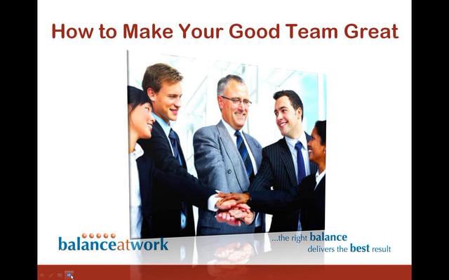 How to Make Your Good Team Great on Vimeo