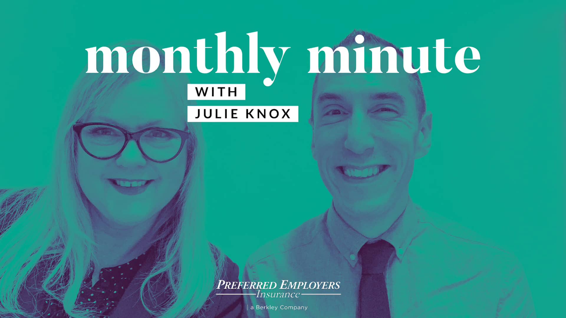 Monthly Minute with Julie Knox on Vimeo