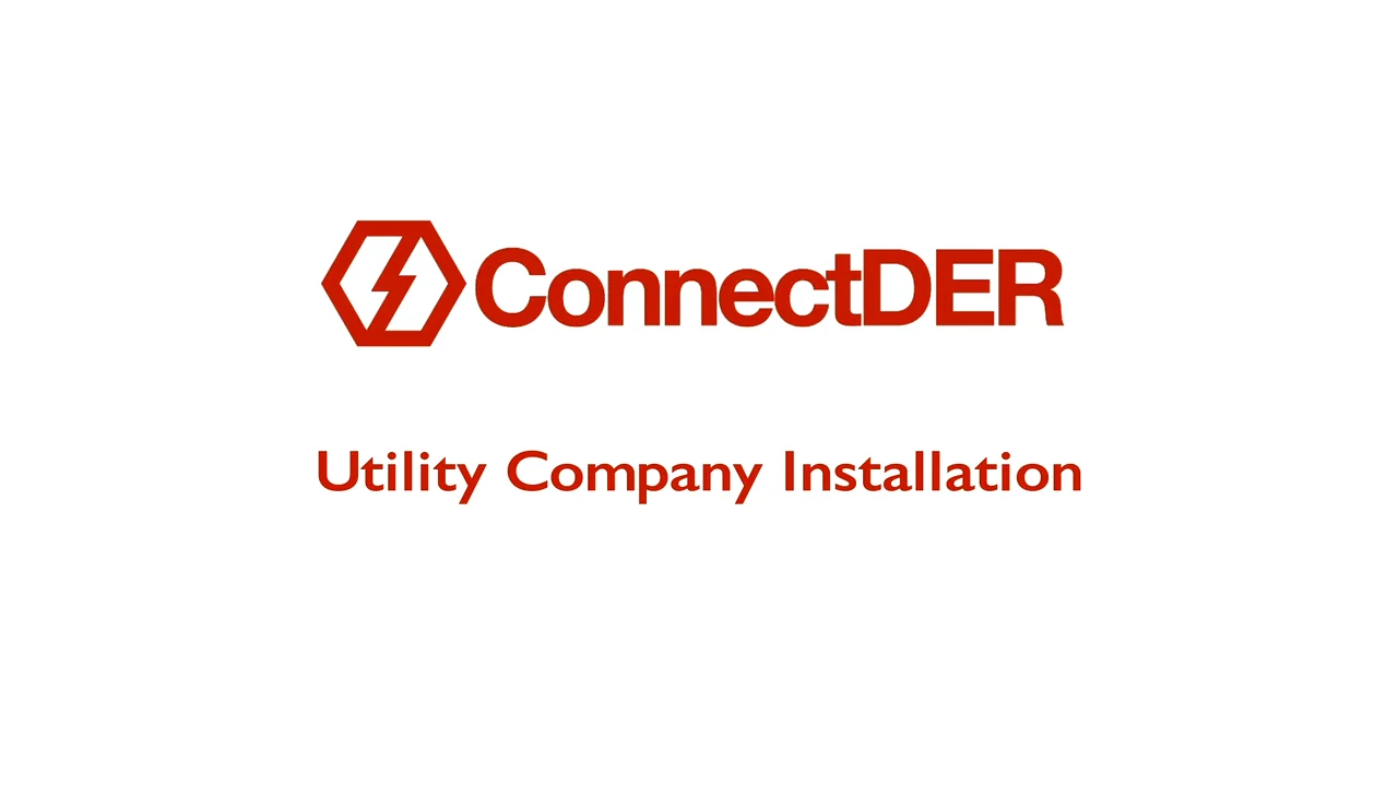 ConnectDER - Utility & Solar Installations, v3 on Vimeo