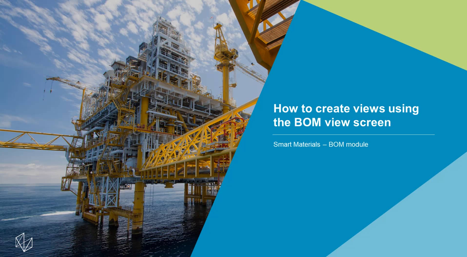 How to create views using the BOM View page (Smart Materials Web) on Vimeo