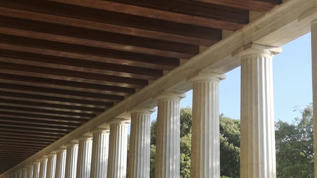 Greece Athens Columns Groove - Free video on Pixabay