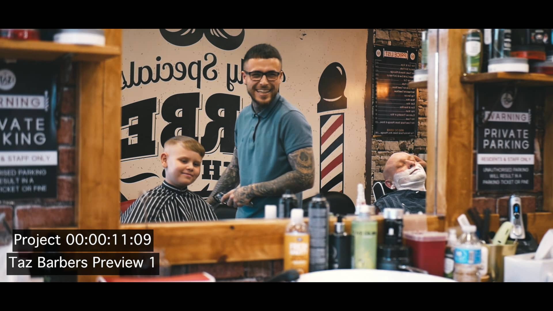 Taz Barbers: A Short Preview on Vimeo