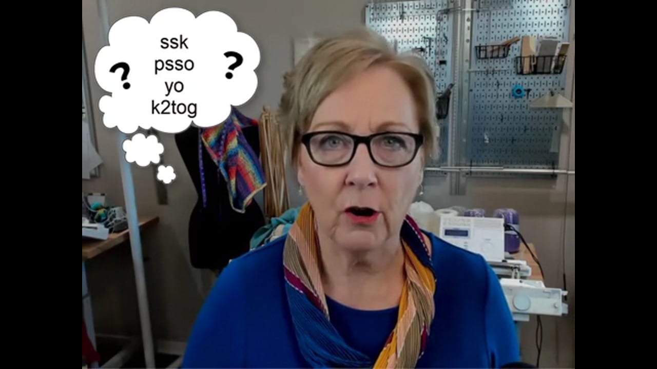 SSK | YO | k2tog | PSSO | Machine Knitting Tutorial