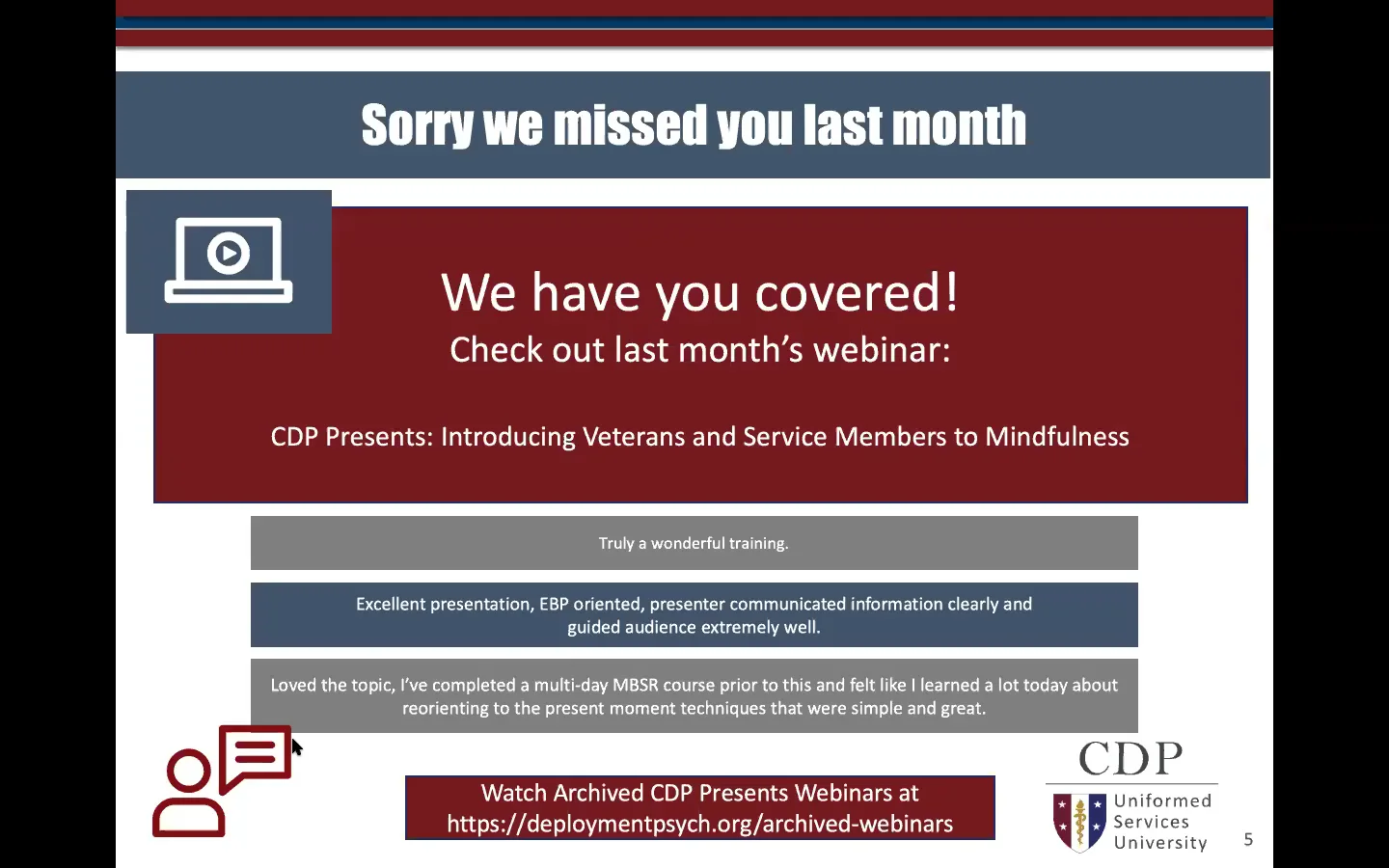 CDP Presents- inTransition - Helping Bridge the Gap Between Patients ...