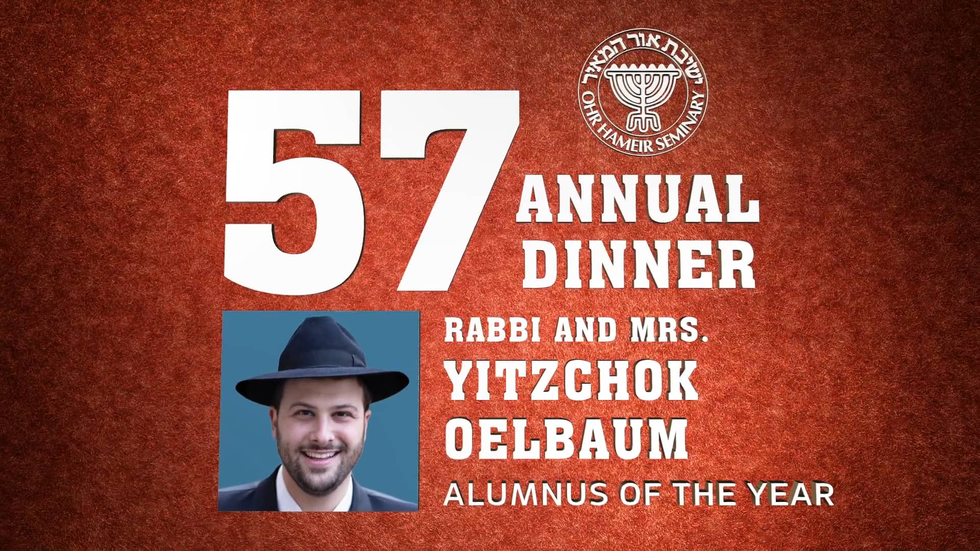 Rabbi & Mrs. Yitzchok Oelbaum on Vimeo