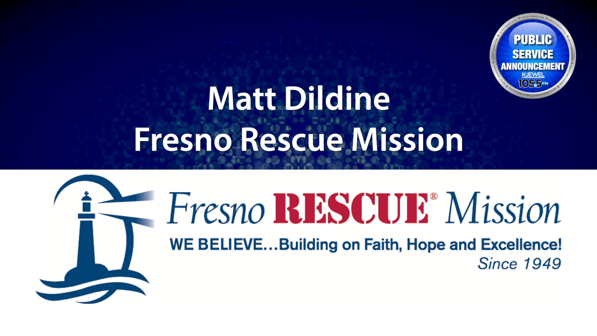 Fresno Rescue Mission PSA v3 on Vimeo