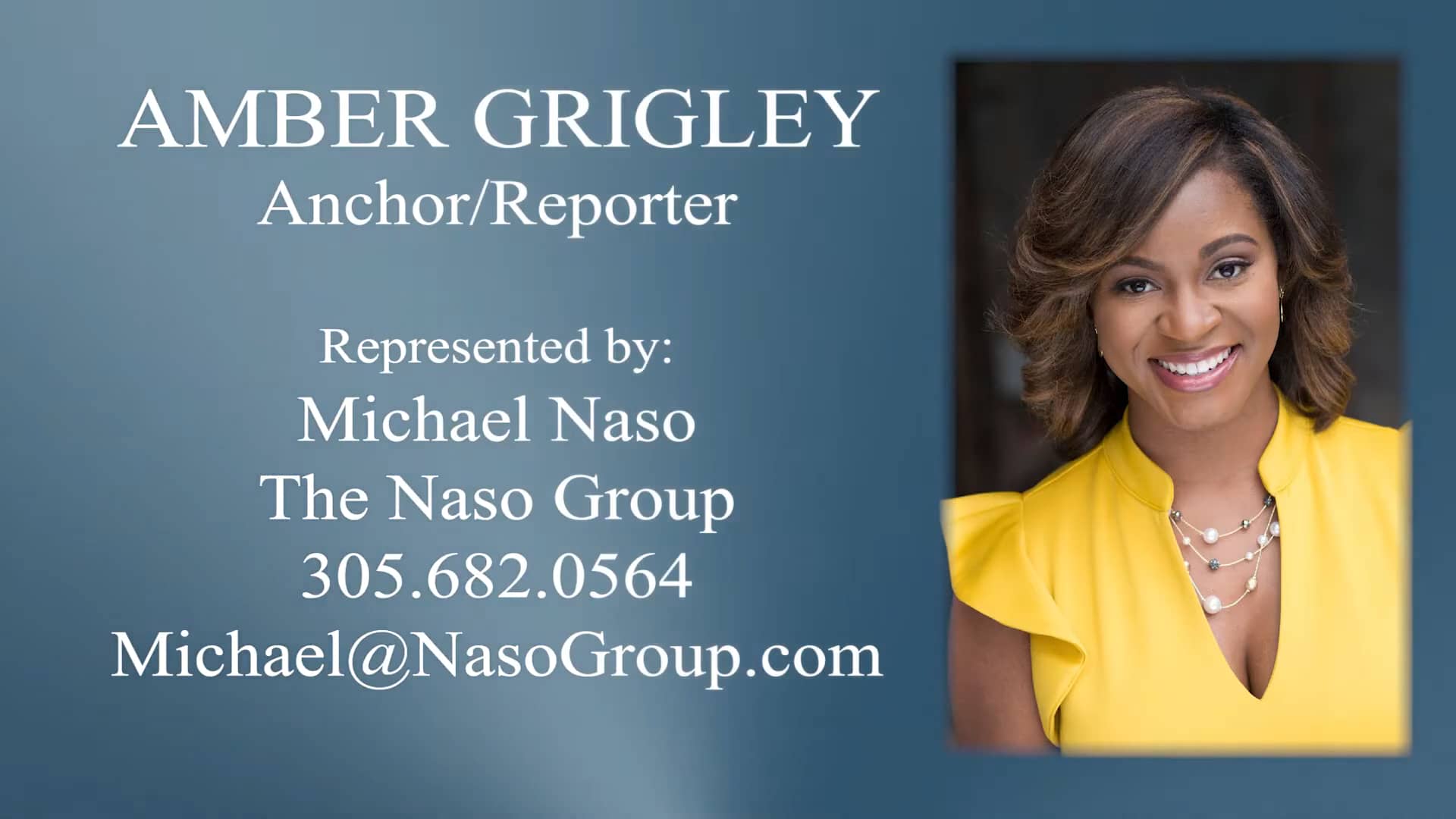 Amber Grigley-AnchorReporter Reel on Vimeo