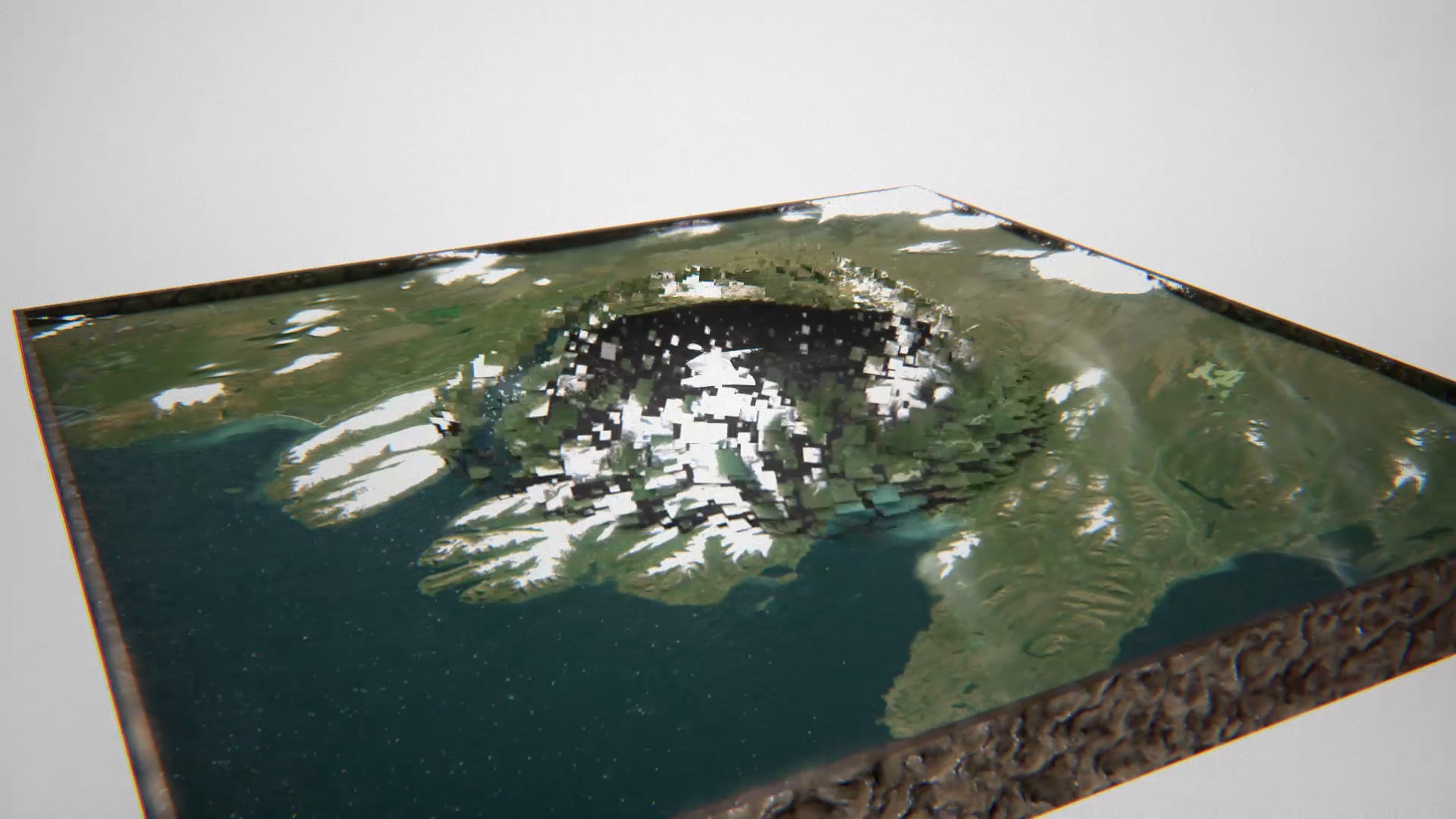 3d map animation AE E3d C4D on Vimeo