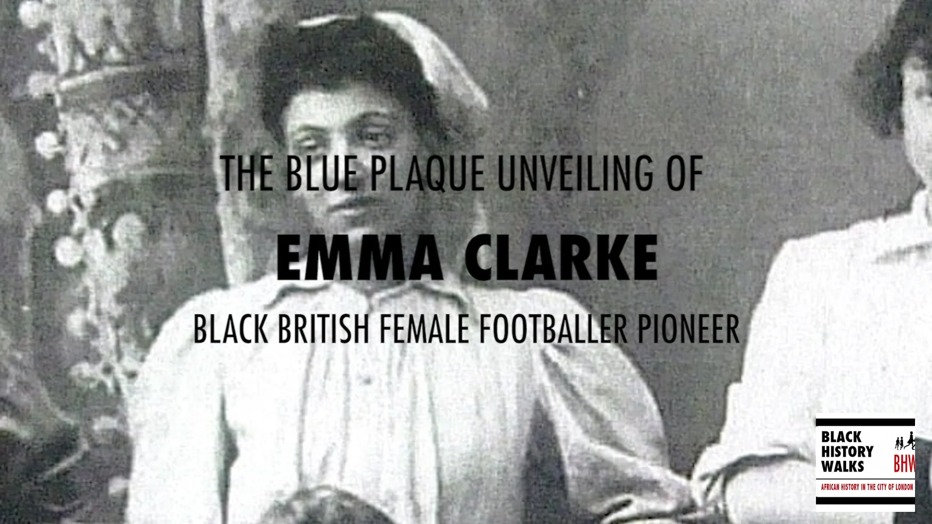 Emma Clarke plaque unveiling