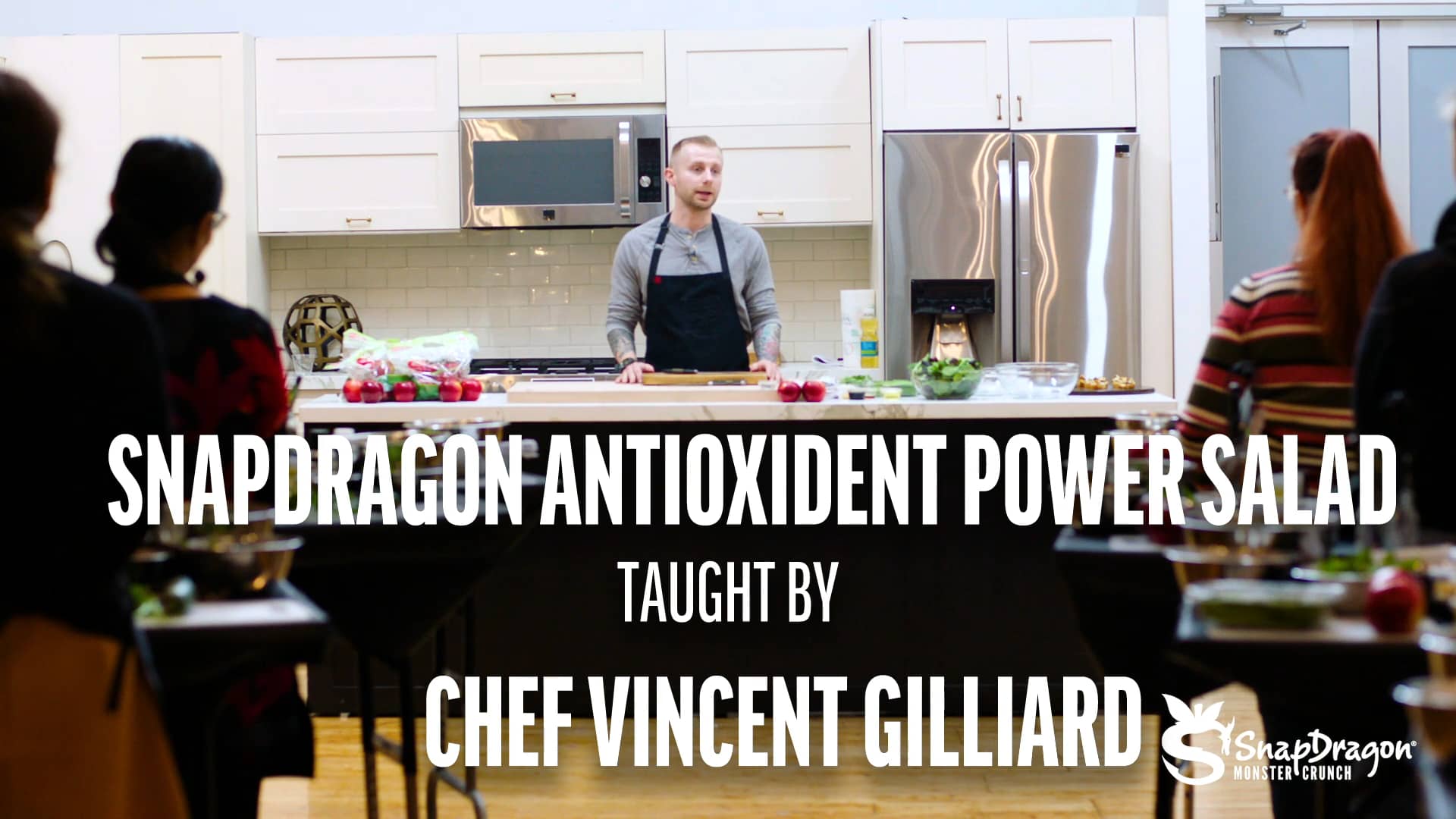 Recipe Demonstration with Chef Vincent Gilliard on Vimeo
