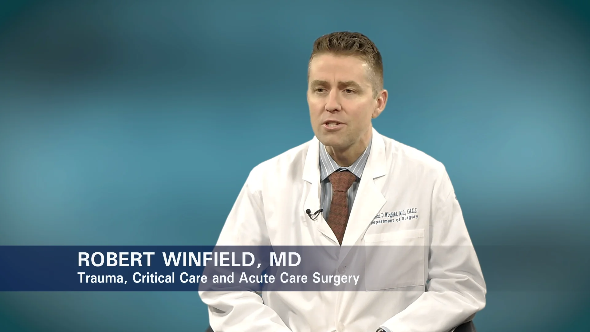 Dr. Robert Winfield on Vimeo