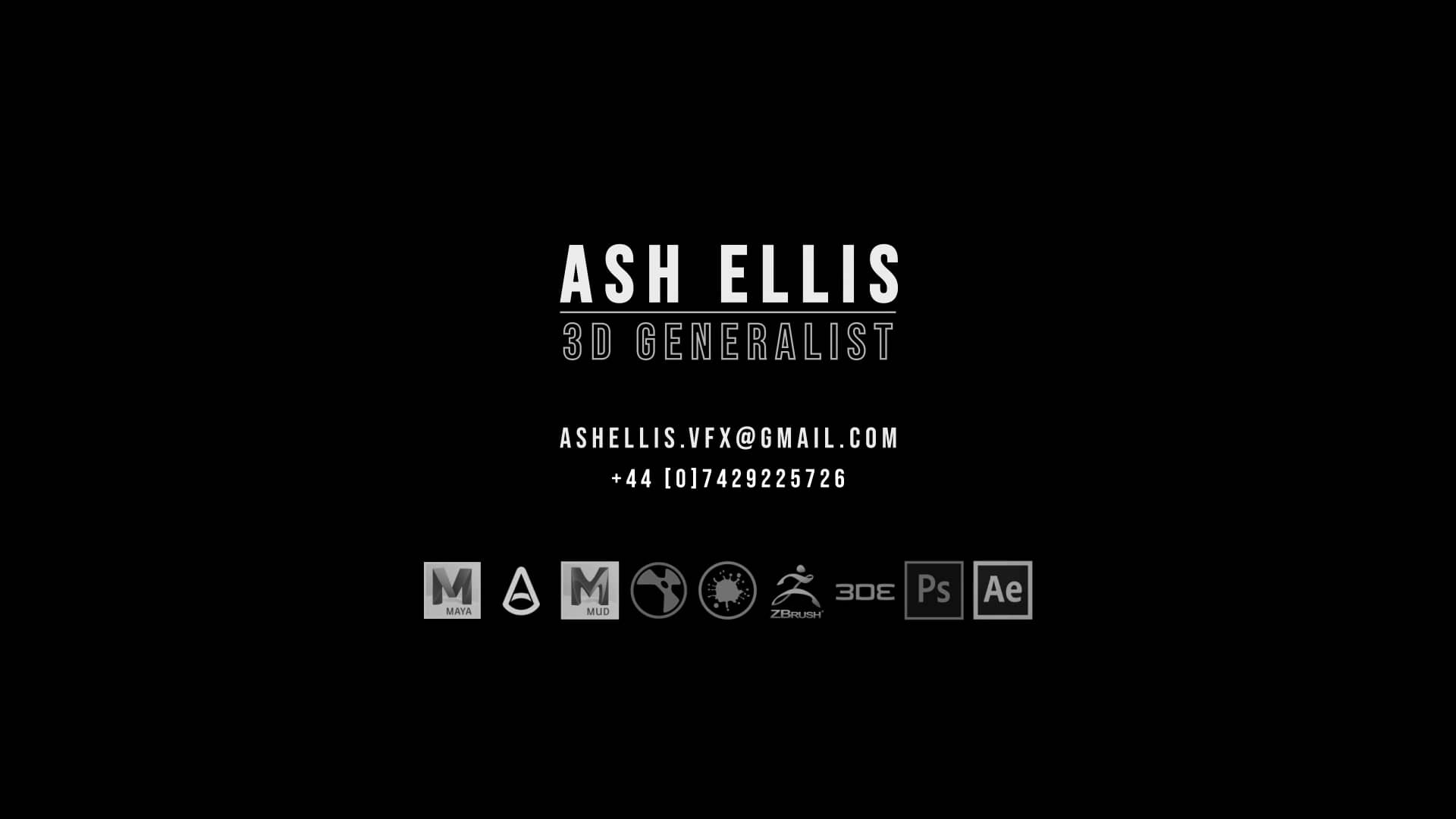 Ash Ellis - Showreel 2020 on Vimeo