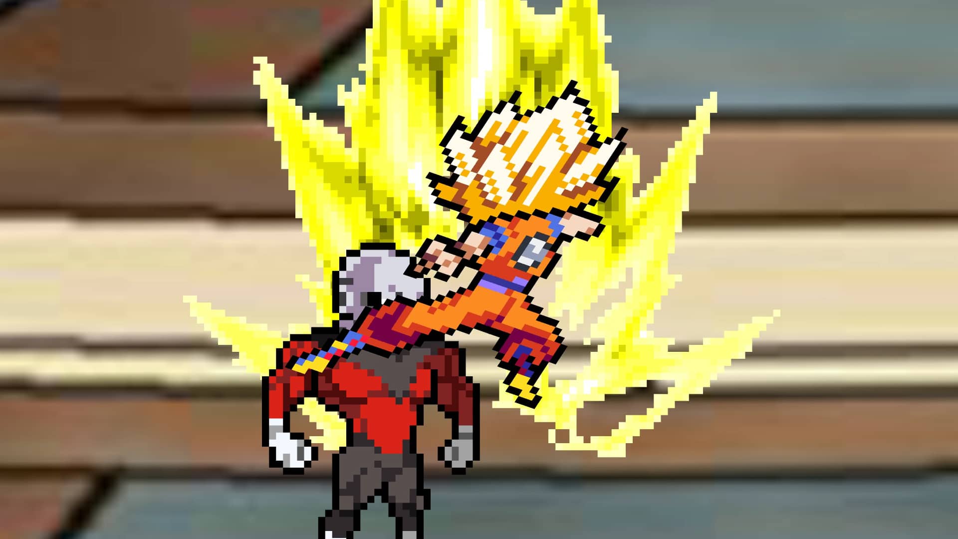 Goku vs Jiren (Preview 1) (Sprite animation) (READ DESC) on Vimeo