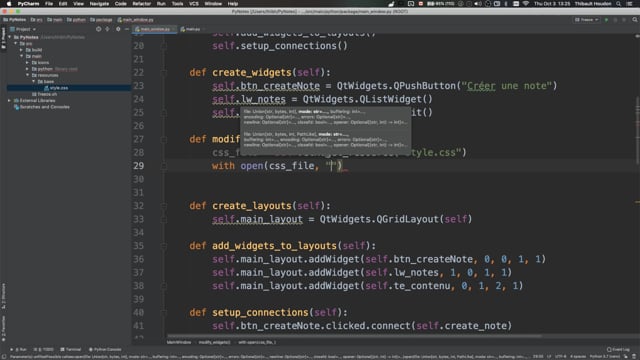 Ajouter une feuille de style