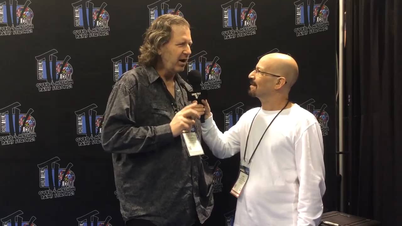 Ron Wikso at the 2020 NAMM Show on Drum Talk TV on Vimeo