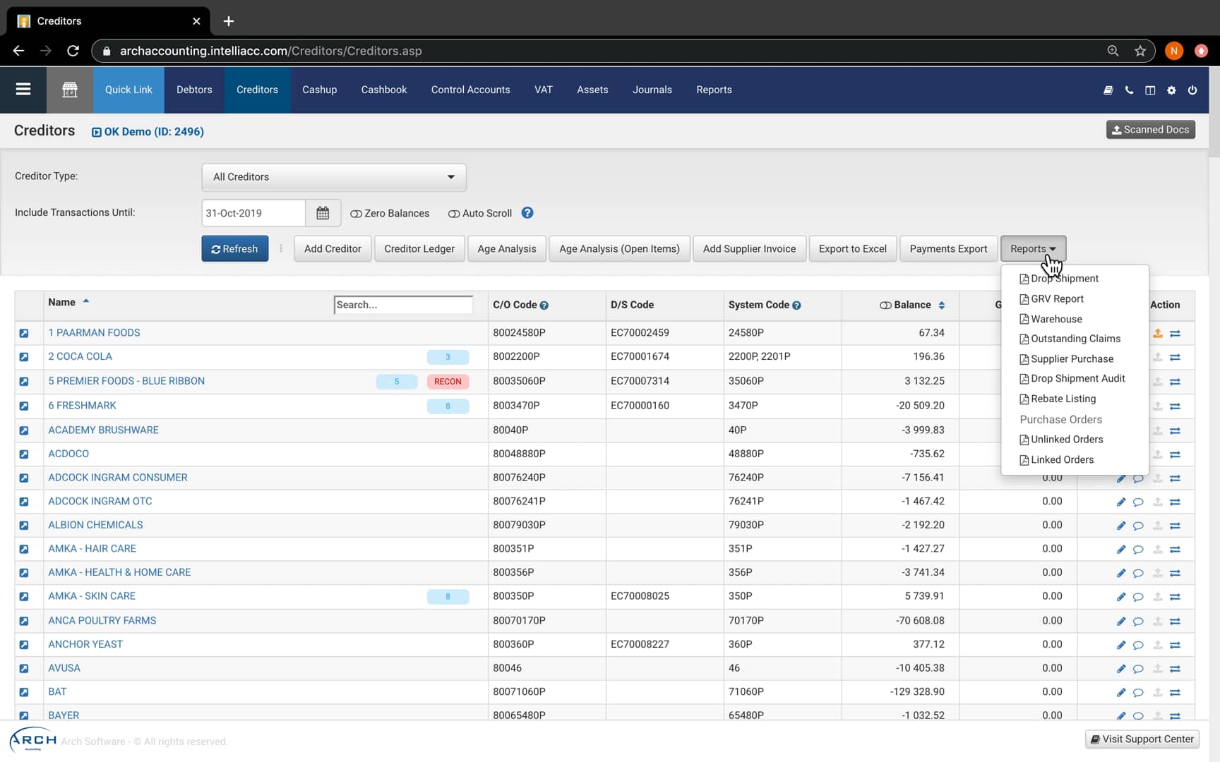 5. Creditors Arch Accounting on Vimeo