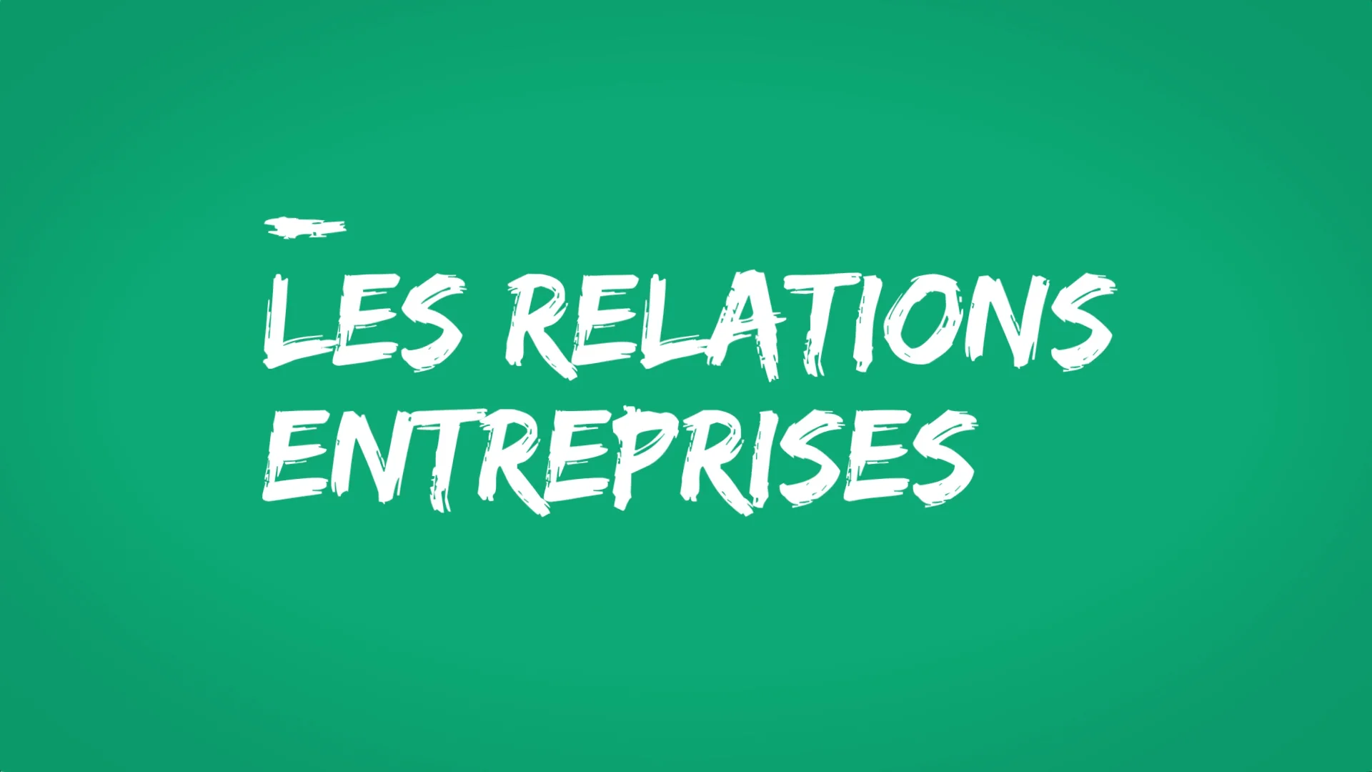 CFA CODIS // LES RELATIONS ENTREPRISES on Vimeo
