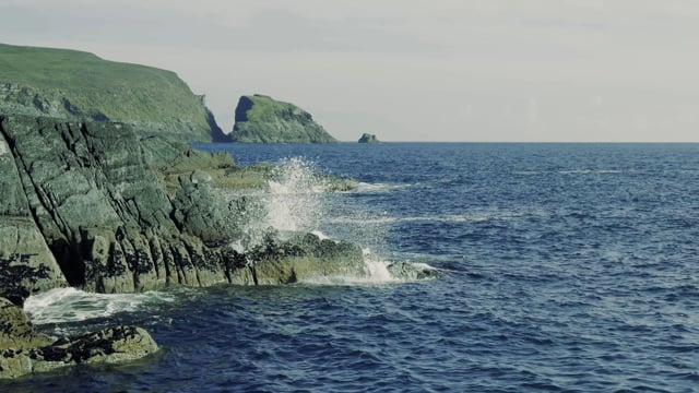 Irish Sea Sea Rocks Ireland Free Stock Video - Pixabay