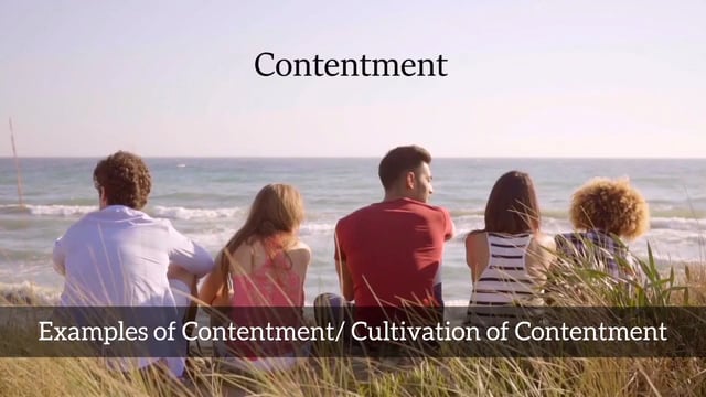 Contentment - Contentment Lesson 4 on Vimeo